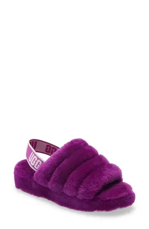 UGG Fluff Yeah Slingback Sandal Berrylicious