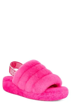 UGG Fluff Yeah Slingback Sandal Taffy Pink