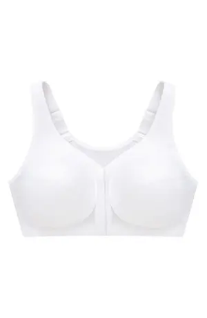 GLAMORISE Magiclift® Front Closure Posture Back Bra - White