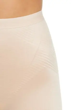 Spanx Spanxshape™ Invisible Mid-thigh Shorts - Champagne Beige
