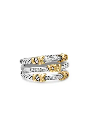 David Yurman Pave Rings