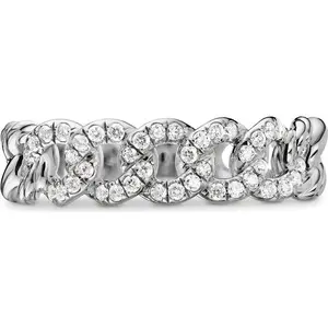 David Yurman Belmont Curb Link Ring - Diamond