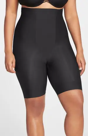 TC Shapewear High Waist Thigh Slimmer - Black