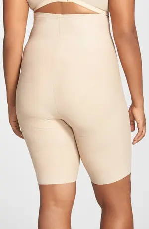 TC Shapewear High Waist Thigh Slimmer - Warm Beige