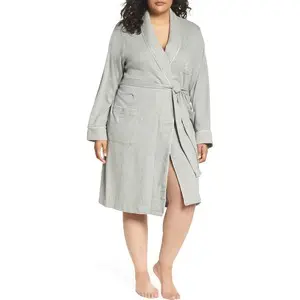 Ralph Lauren Shawl Collar Robe - Heather Grey