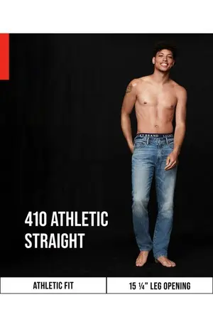 Lucky Brand 410 Athletic Slim Fit Coolmax® Jeans - Hula