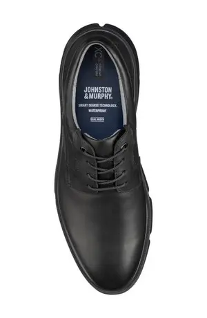 Johnston & Murphy Xc4® Tanner Plain Toe Derby - Black