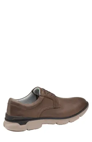 Johnston & Murphy Xc4® Tanner Plain Toe Derby - Dark Brown