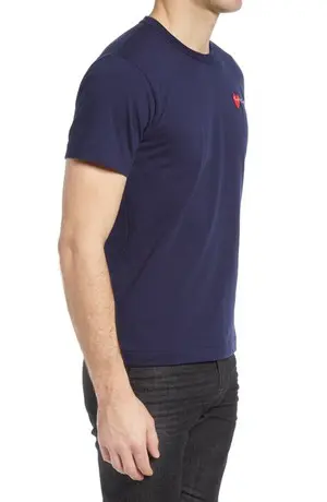 Comme Des Garçons Twin Hearts Slim Fit Jersey T-shirt