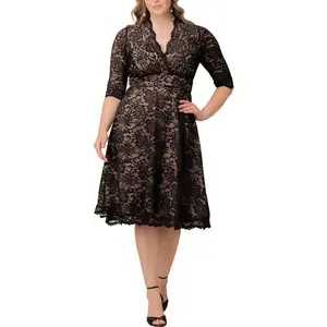 Kiyonna Scalloped Dresses