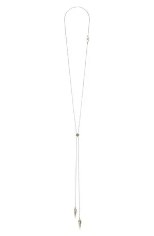 Lagos Ksl Pyramid Bolo Necklace