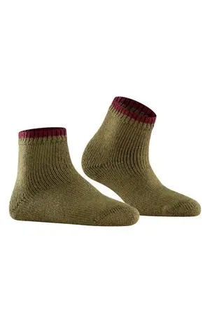 Falke Falke Cosy Plush Short Socks Tempered Olive