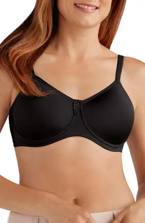 AMOENA Lara Soft Cup Bra - Black