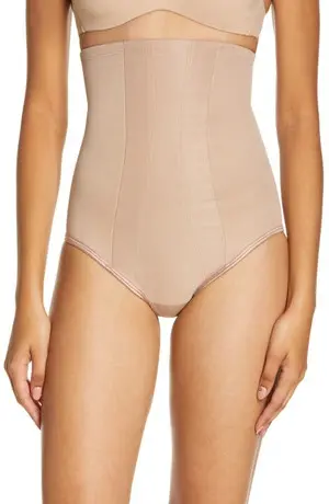 MIRACLESUIT® High Waist Shaper Briefs Stucco