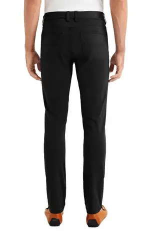 RHONE Commuter Slim Fit Five-pocket Pants - Black