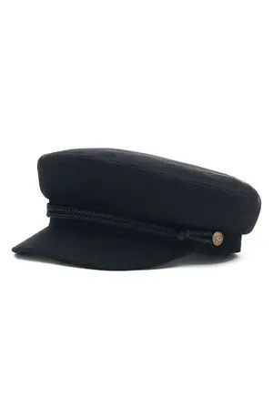 Brixton Fiddler Fisherman Cap - Black