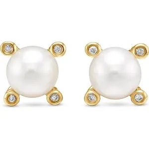 David Yurman Pearl Earrings