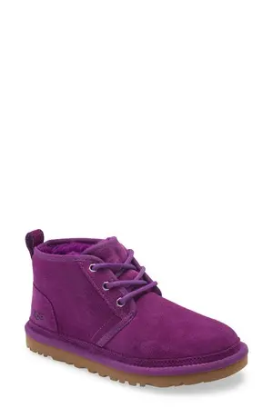 UGG UGG(r) Neumel Lace Up Boot Berrylicious Suede