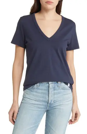 Rag & Bone V Neck T-shirts For Women