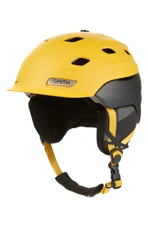SMITH Smith Vantage Snow Helmet With MIPS Matte Saffron / Black