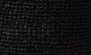 Janessa Leoné Felix Crochet Raffia Bucket Hat - Black