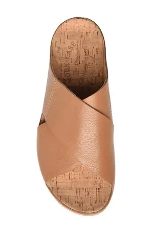 Kork-Ease® Tutsi Slide Sandal - Brown Leather