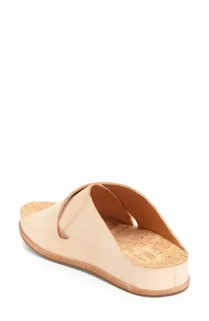 KORK-EASE® Tutsi Slide Sandal - Natural Leather