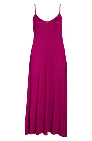 Loveappella A-line Maxi Dress - Plum