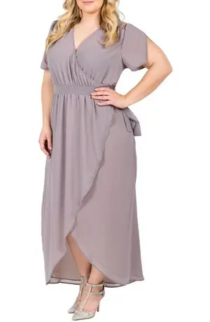 STANDARDS & PRACTICES Robin Wrap Maxi Dress