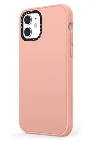 CASETIFY Solid Impact Case - Matte Dirty Peach