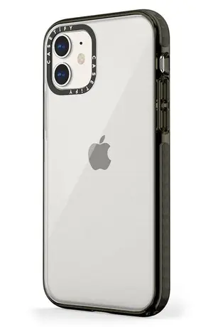 CASETIFY Clear Impact Case - Clear Black