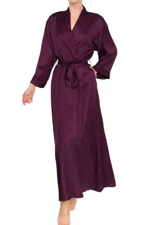 EVERYDAY RITUAL Colette Robe Plum