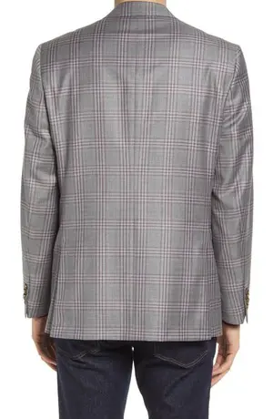 Ted Baker London Jay Slim Fit Plaid Wool Sport Coat