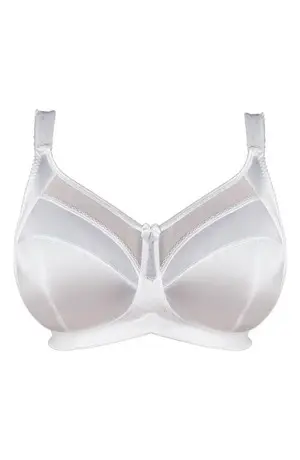 GODDESS Keira Full Figure Soft Cup Bra - White