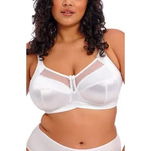 GODDESS Keira Full Figure Soft Cup Bra - White