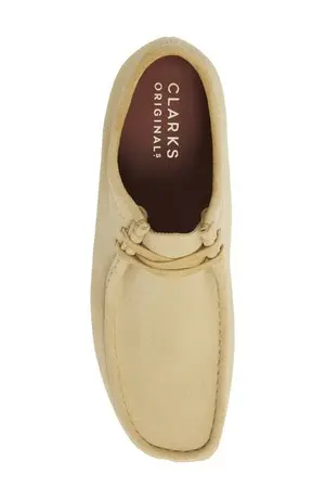 Clarks Wallabee Water Resistant Chukka Boot - Maple Suede
