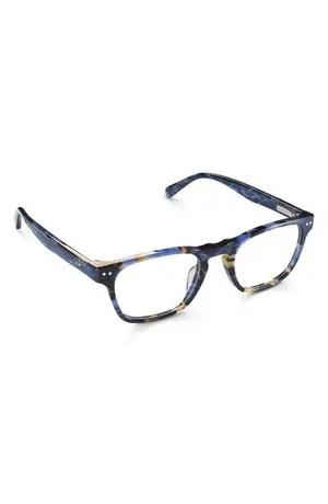 Eyebobs Old Sport 47mm Rectangular Reading Glasses - Blue Tortoise