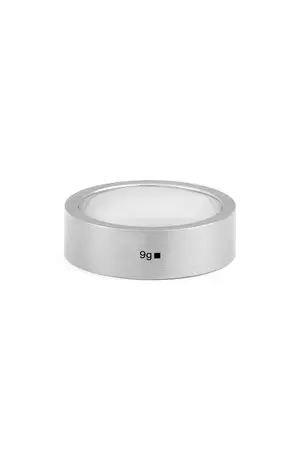 Le Gramme Ribbon 11g Sterling Band Ring - Silver