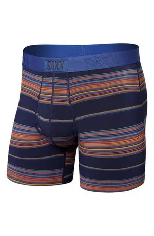 SAXX Ultra Super Soft Boxer Briefs Horizon Stripe- Navy