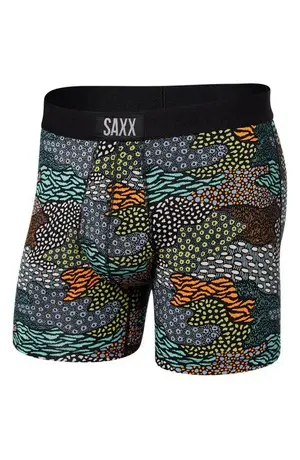 SAXX Ultra Super Soft Boxer Briefs Wild Camo- Multi