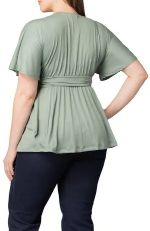 KIYONNA Promenade Blouse - Sage