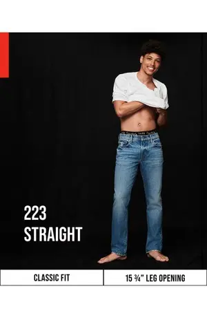 Lucky Brand Coolmax® 223 Straight Leg Jeans - Leon Park