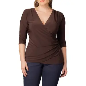 Kiyonna 3/4 Sleeve Tops