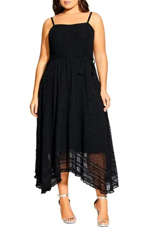City Chic Flirty Nature Midi Dress