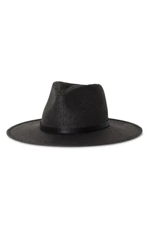 Janessa Leoné Sherman Packable Fedora - Black
