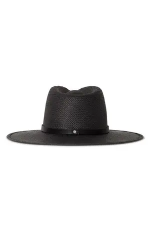 Janessa Leoné Sherman Packable Fedora - Black