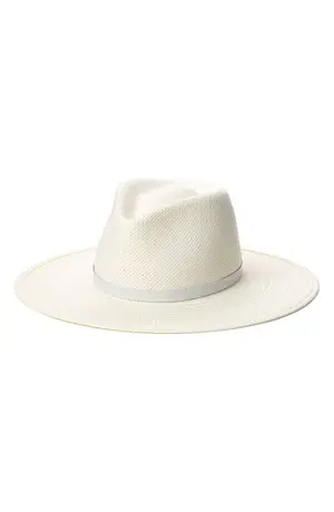 Janessa Leoné Janessa Leoné Sherman Packable Fedora Bleach