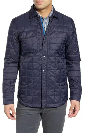 Cutter & Buck Rainier Primaloft Shirt Jacket - Dark Navy