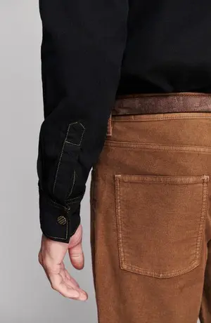 Billy Reid Moleskin Five-pocket Pants - Tobacco