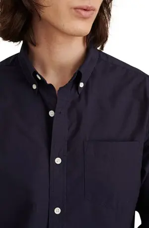 ALEX MILL Standard Button-down Shirt - Dark Navy